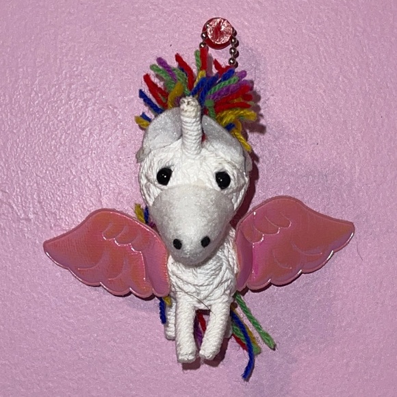 Knitmares | Toys | Knitmares Keychain Voodoo Doll Unicorn Pegasus ...